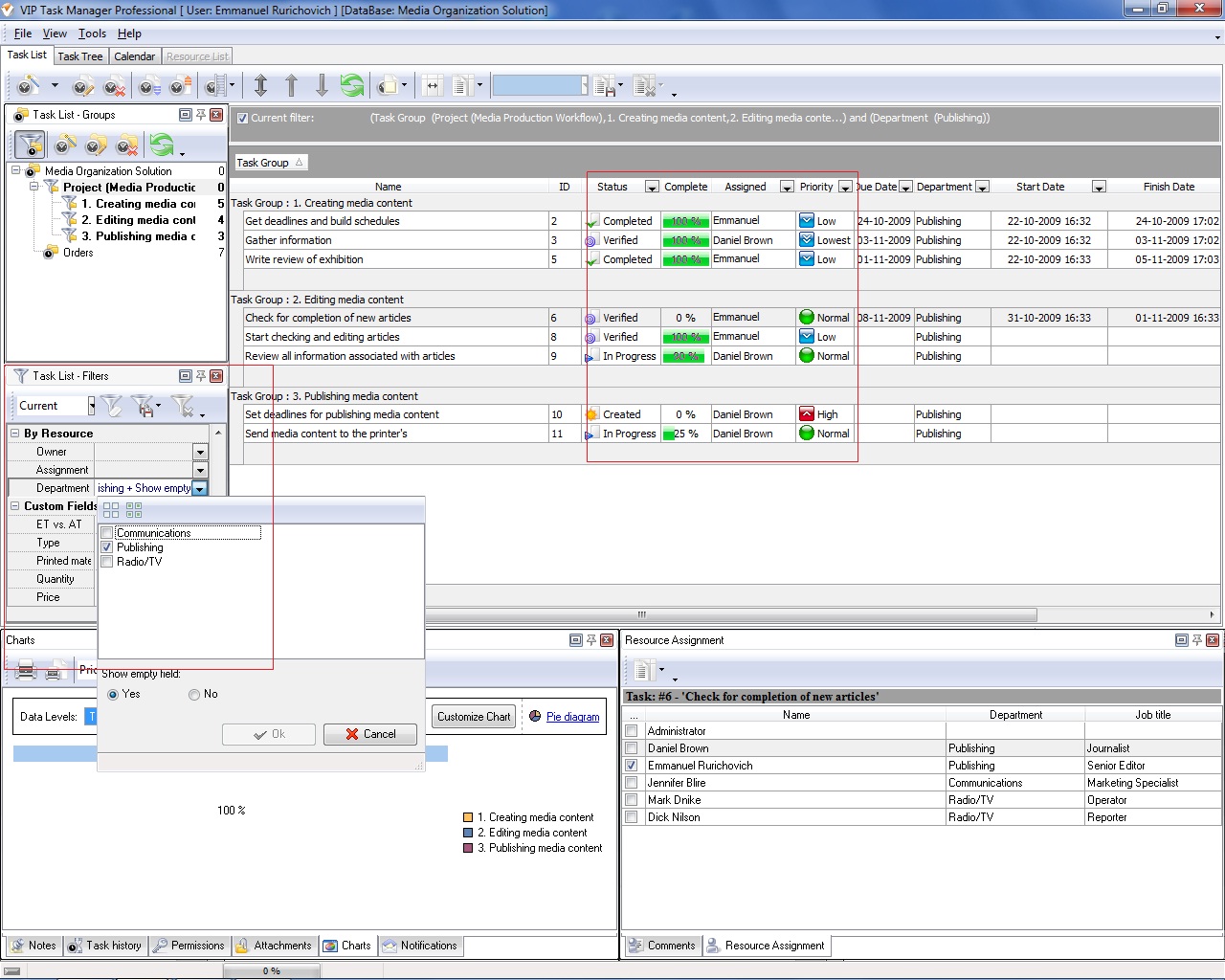 Task Tracking Solution
